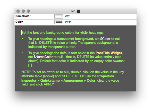 MapsElf | Heading Colors Widget
